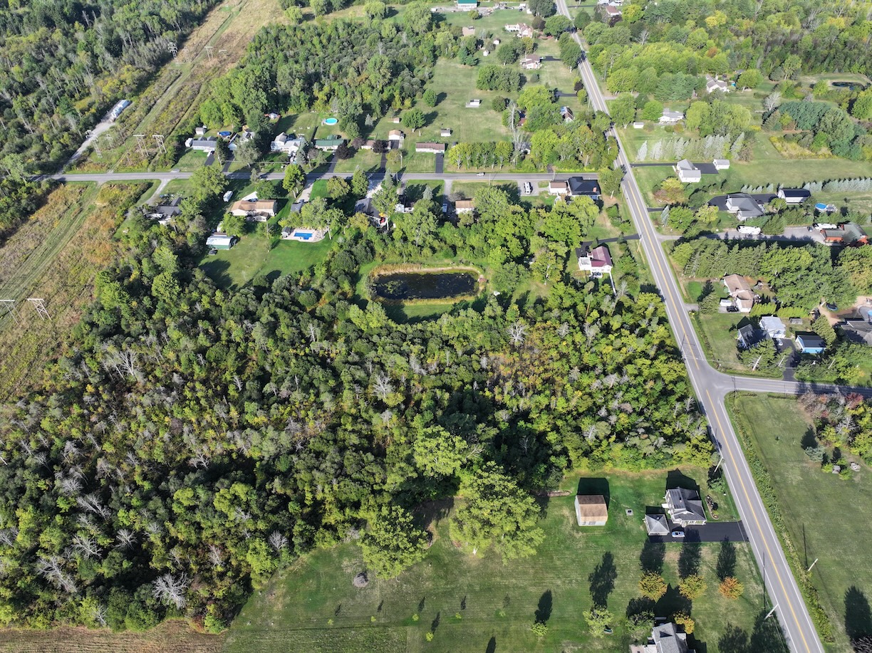 New York Land Quest - 3.5 acre Building Lot in Lockport NY Akron Road